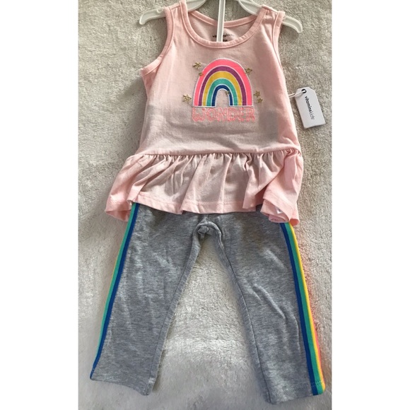 Vitamins Baby | Matching Sets | Baby Girls Rainbow Wonder Set | Poshmark